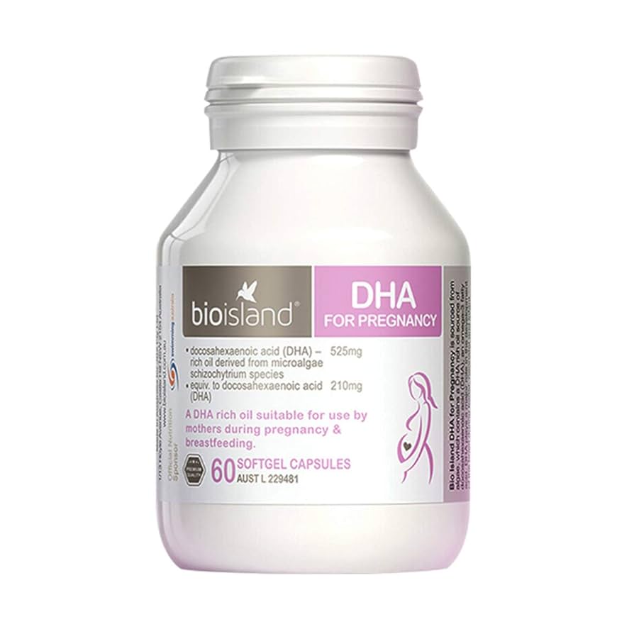Bio Island DHA for Pregnancy 60 Softgel Capsules – Centree Health